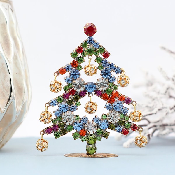Jeweled Christmas Tree - Etsy