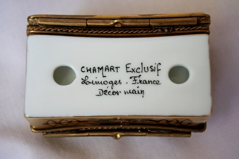 Vintage Limoges France Trinket Box Hand Painted Limoges - Etsy