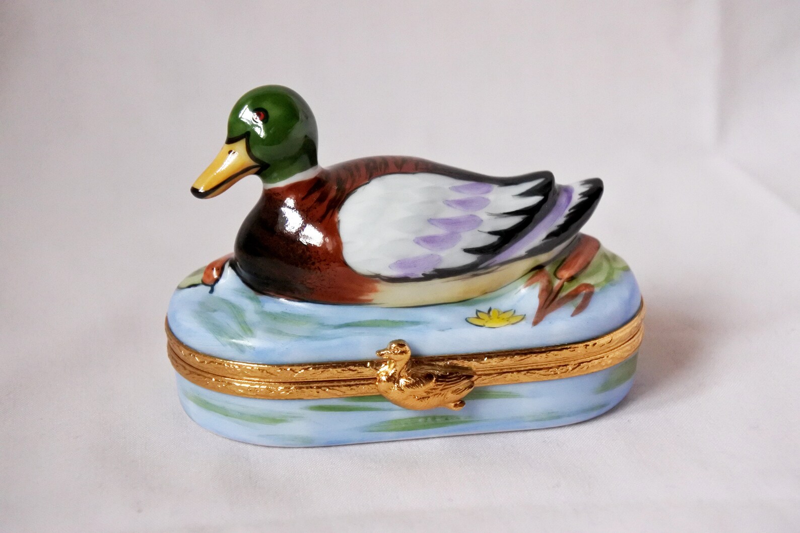 Vintage Limoges France Trinket Box Hand Painted Limoges - Etsy
