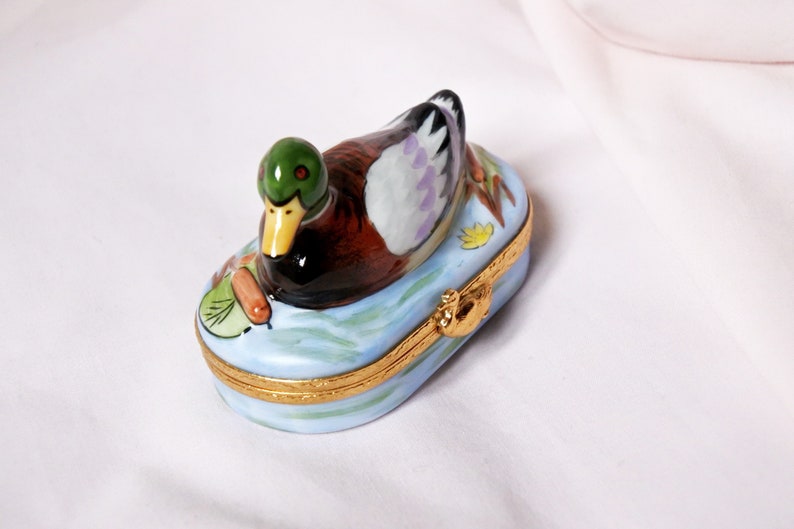 Vintage Limoges France Trinket Box Hand Painted Limoges - Etsy