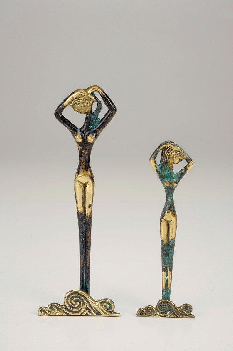 Goddess Aphrodite,greek Goddess of Love,bronze Sculpture, Metal Art ...