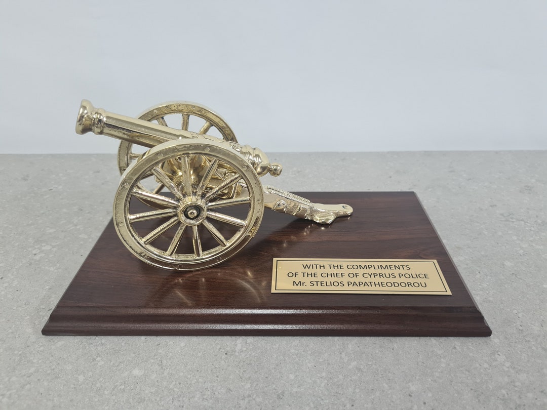 Personalized Bronze Ancient Canon Replica, Antique Canon, Vintage Brass ...
