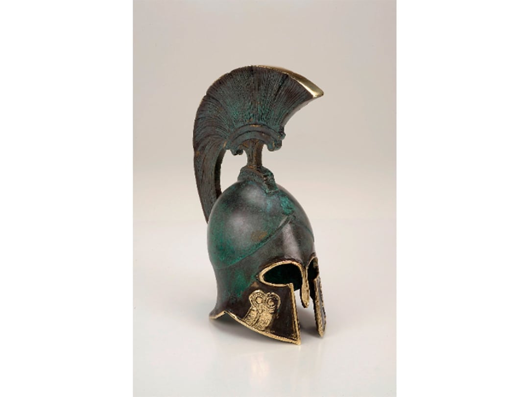 Bronze Ancient Greek Helmet (athena) - Etsy