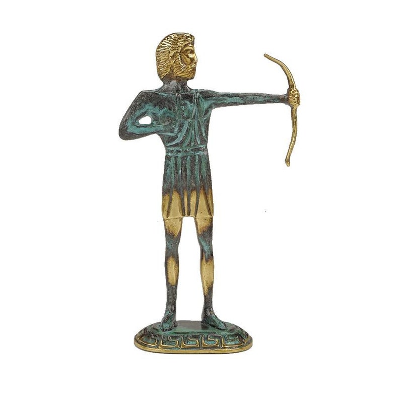 Warrior Statue Bronze - Etsy UK