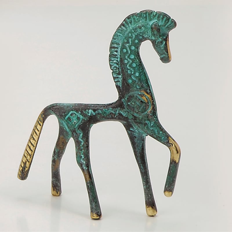 Bronze statue pferd - Etsy.de