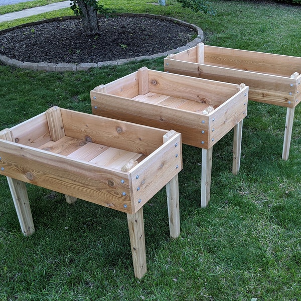 Raised Garden Bed - Etsy
