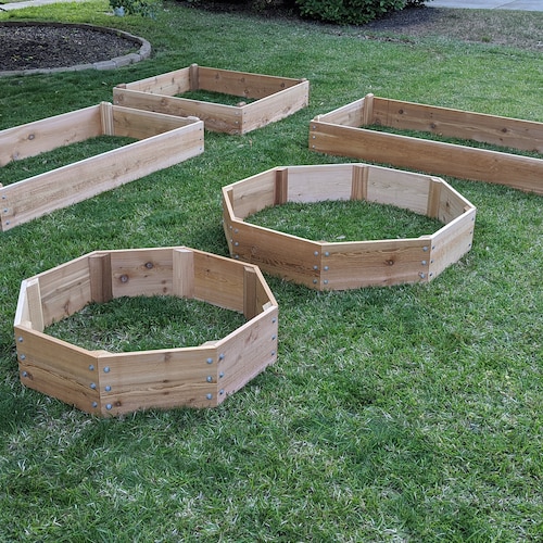 Raised Garden Bed-cedar Garden Bed-gardening - Etsy
