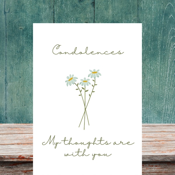 Irish Sympathy Card - Etsy