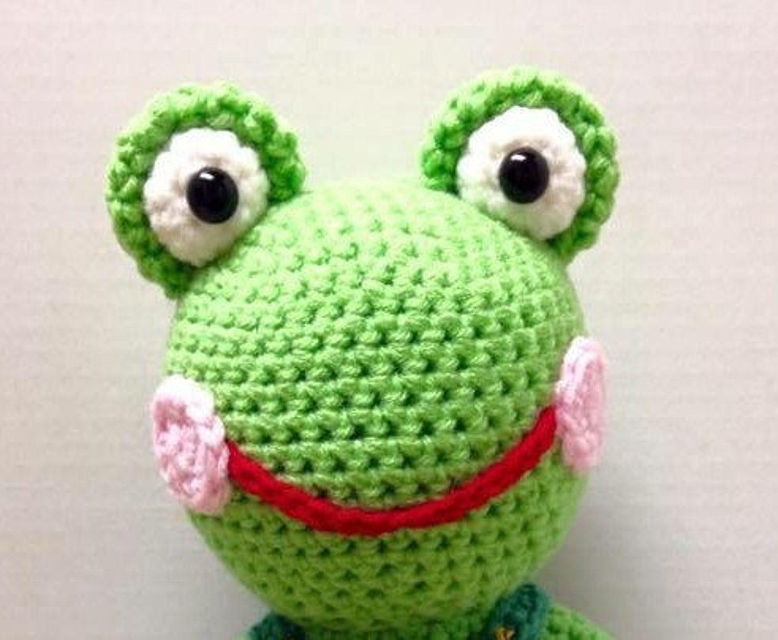 Frog Amigurumi Crochet Pattern Ribbit Ralph Frog english | Etsy