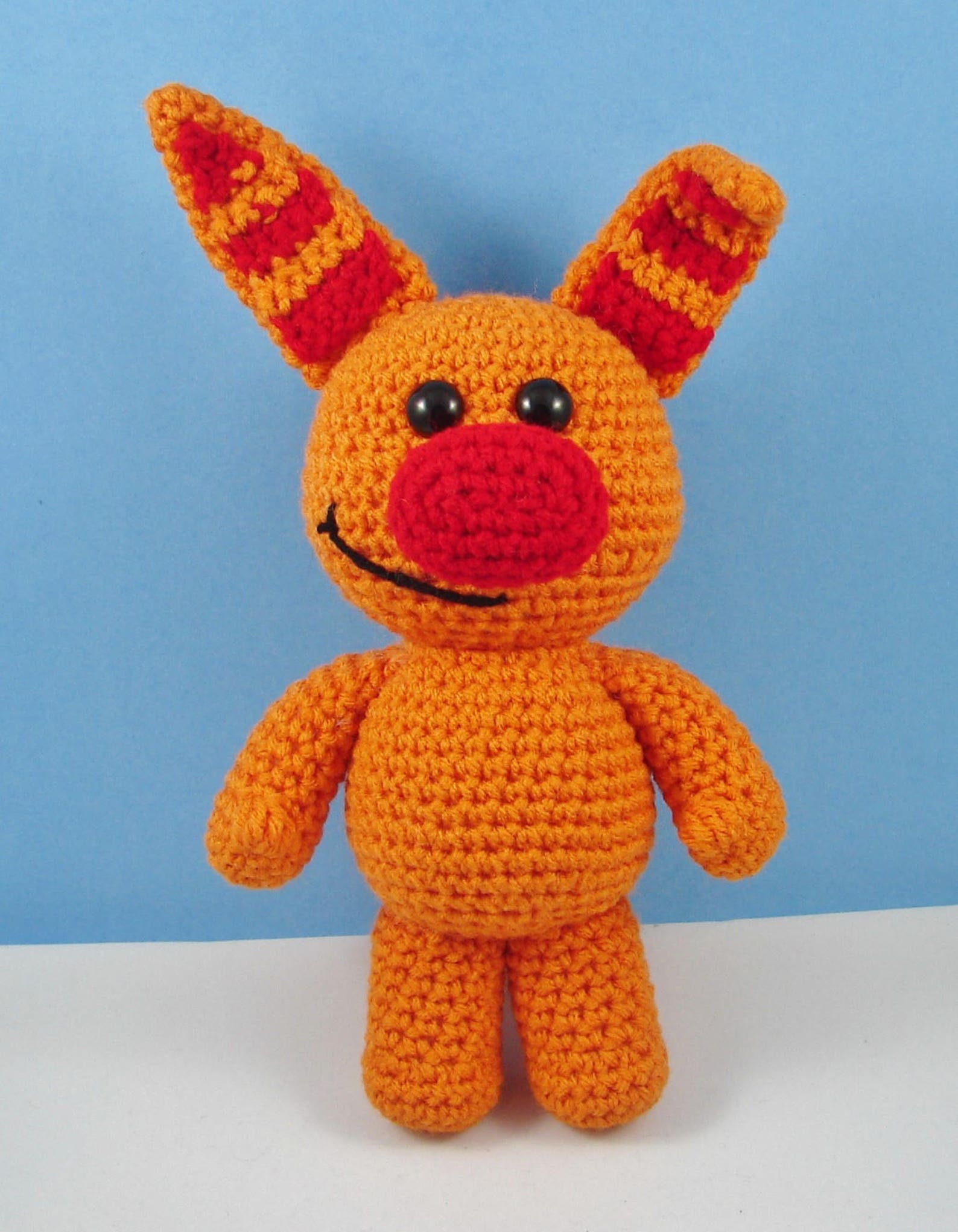 Tickle Monster and His Little Tickle Friend Amigurumi Crochet | Etsy