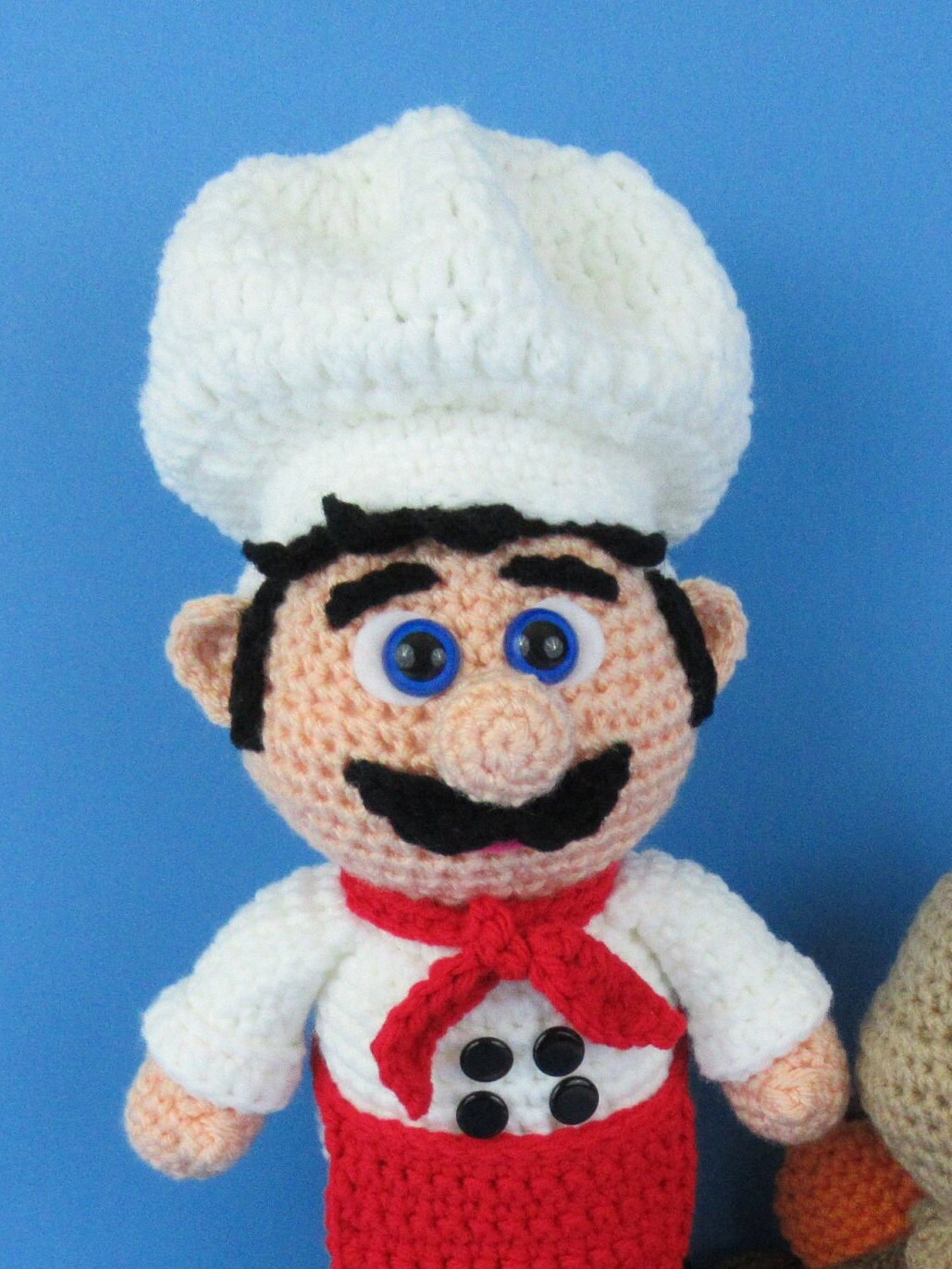 Chef and Turkey Crochet Pattern, Pumpkin Pie, Thanksgiving (english PDF ...