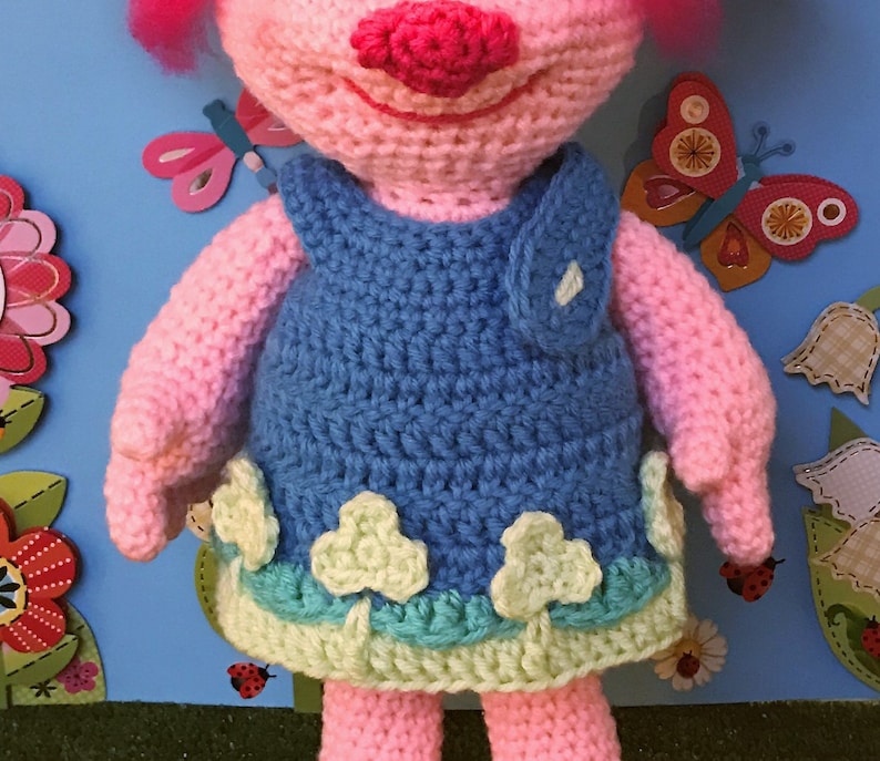 Poppy Troll Amigurumi Crochet Pattern english PDF Pattern - Etsy Finland