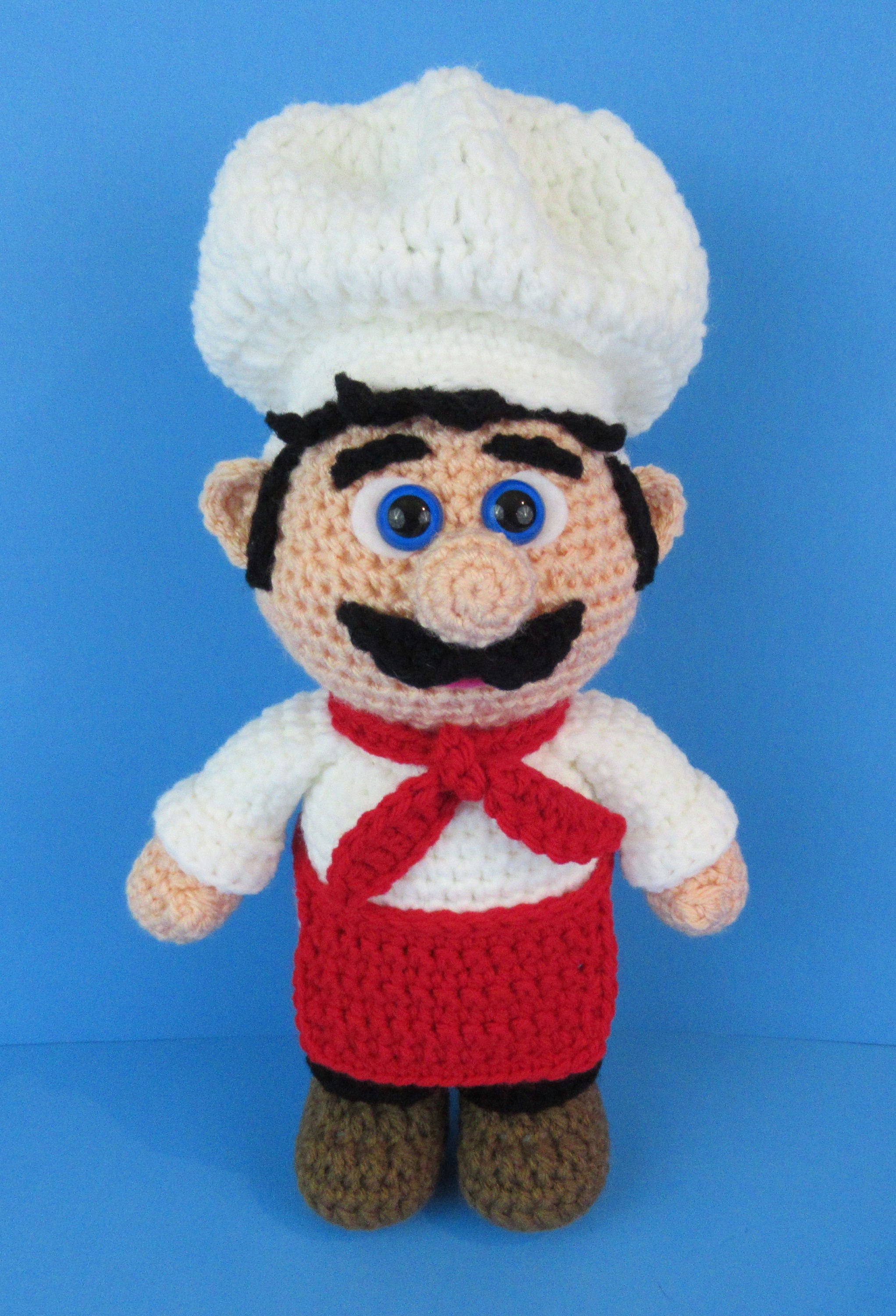Chef and Turkey Crochet Pattern, Pumpkin Pie, Thanksgiving (english PDF ...