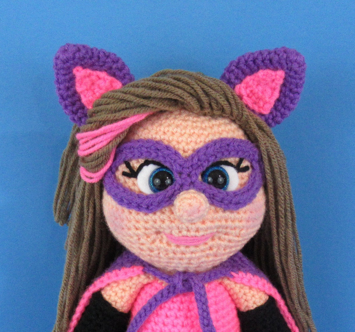 Super Hero Cat Girl Crochet Pattern english PDF File Only - Etsy Canada