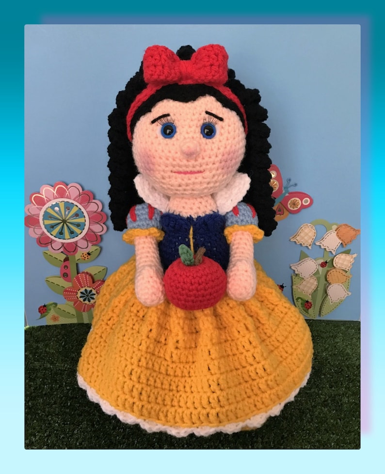 Snow White Crochet Pattern, Princess (english PDF Pattern Only, Not the ...