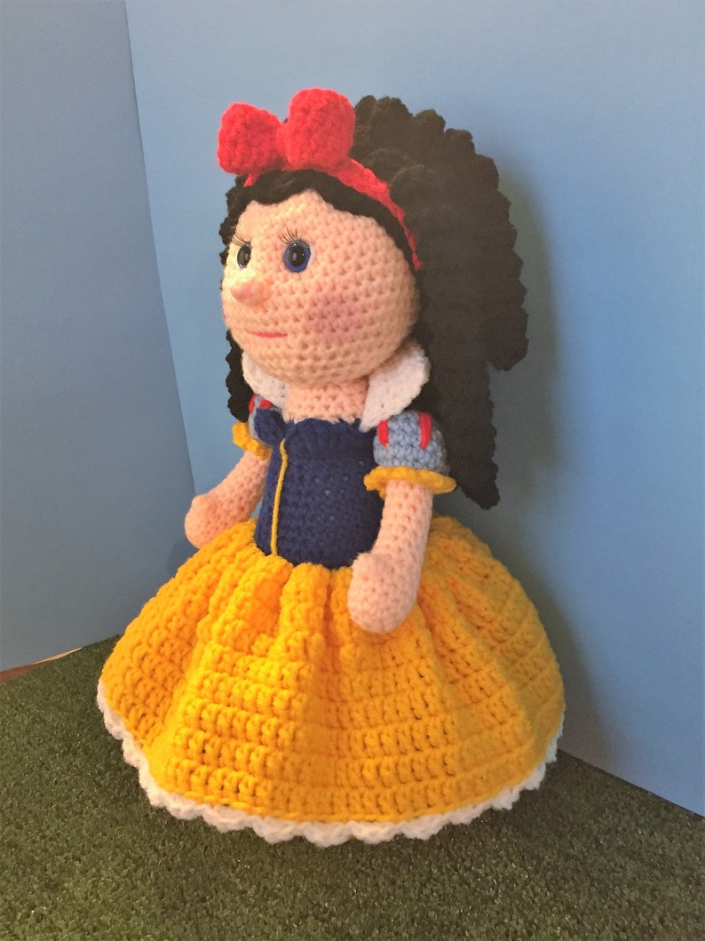Snow White Crochet Pattern, Princess (english PDF Pattern Only, Not the ...