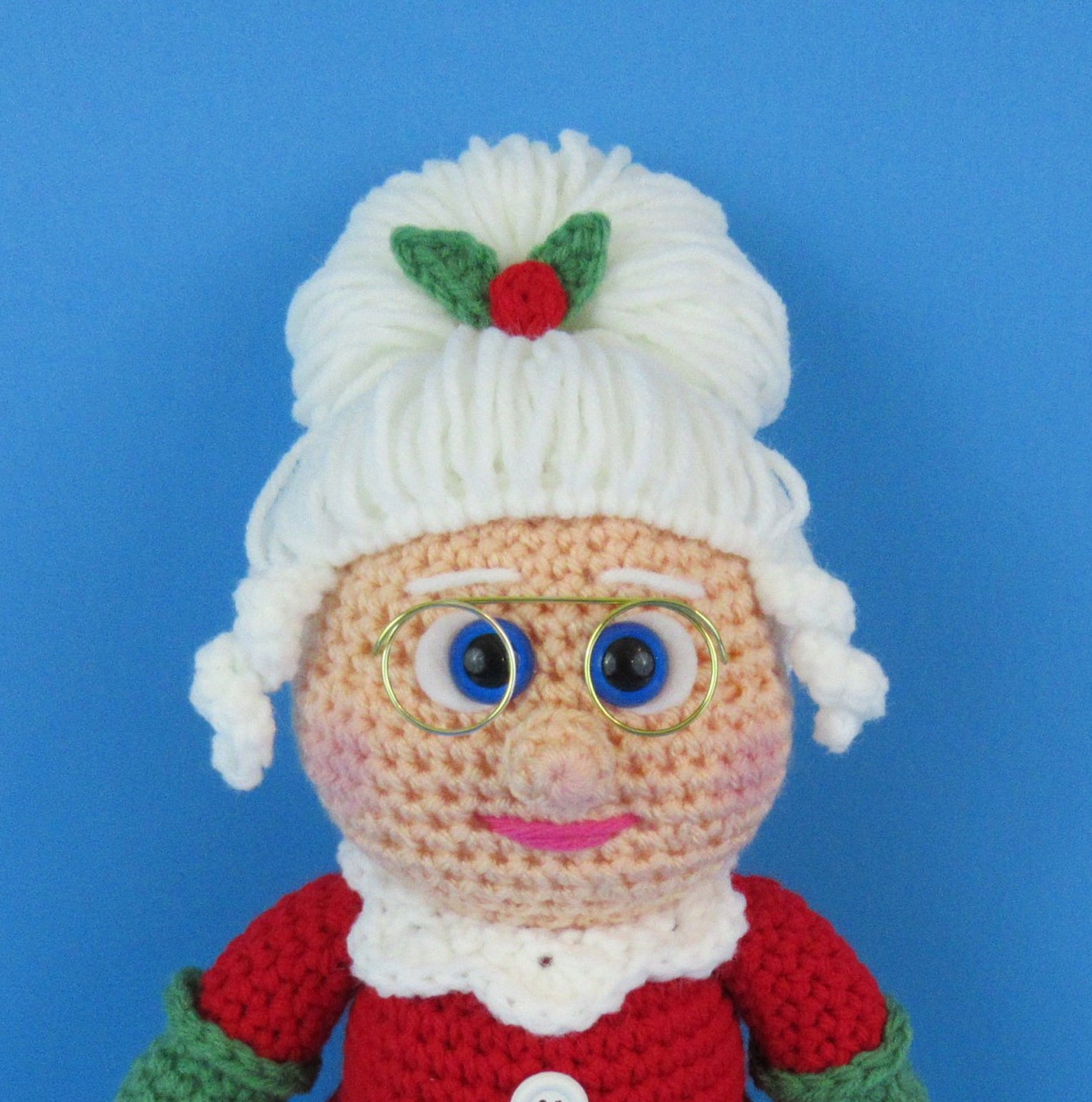 Santa and Mrs. Clause Crochet Pattern Christmas Holiday | Etsy