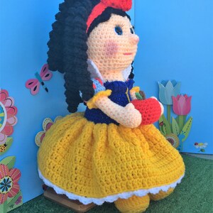 Snow White Crochet Pattern, Princess (english PDF Pattern Only, Not the ...