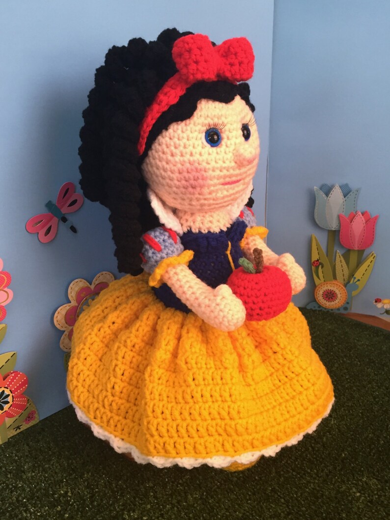 Snow White Crochet Pattern, Princess (english PDF Pattern Only, Not the ...