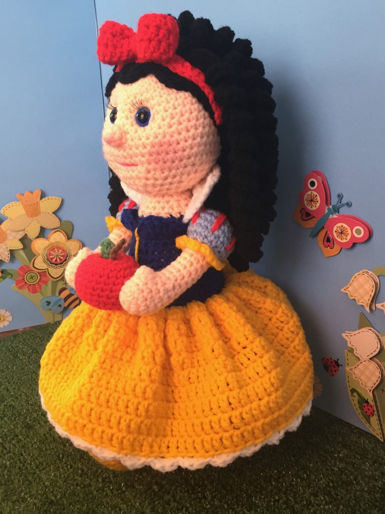 Snow White Crochet Pattern, Princess (english PDF Pattern Only, Not the ...