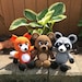 Fox, Bear and Raccoon Amigurumi Crochet Pattern, Forest Animals ...