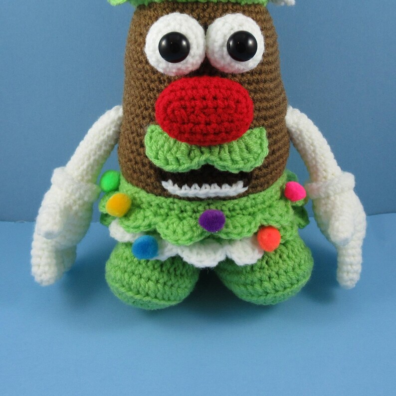 Mr. Potato Head Christmas Tree Crochet Pattern Potato Head | Etsy Canada