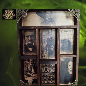 Edgar Allan Poe. Cabinet of Curiosities - Etsy