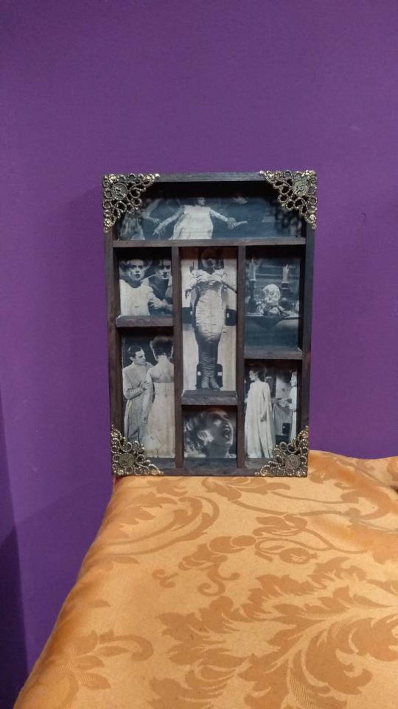 Bride Of Frankenstein Mod4 Cabinet Of Curiosities Etsy