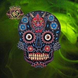 ONI Mexican Skull. UNIQUE PIECE - Etsy