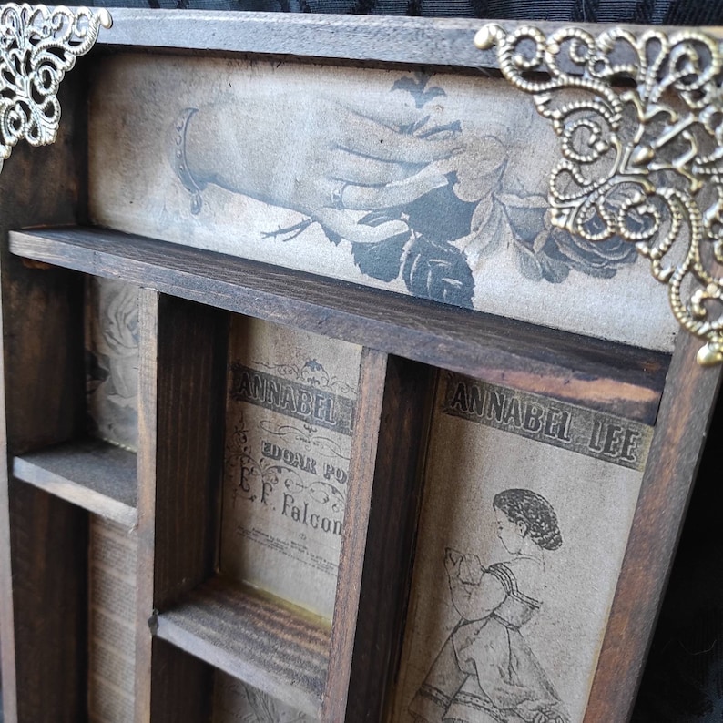 Annabel Lee Cabinet of Curiosities - Etsy