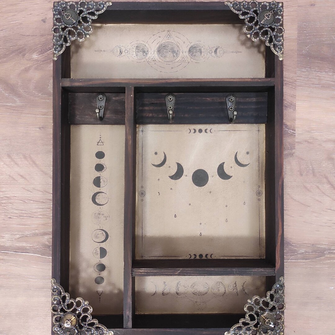 Moon Cycle Key Rack - Etsy