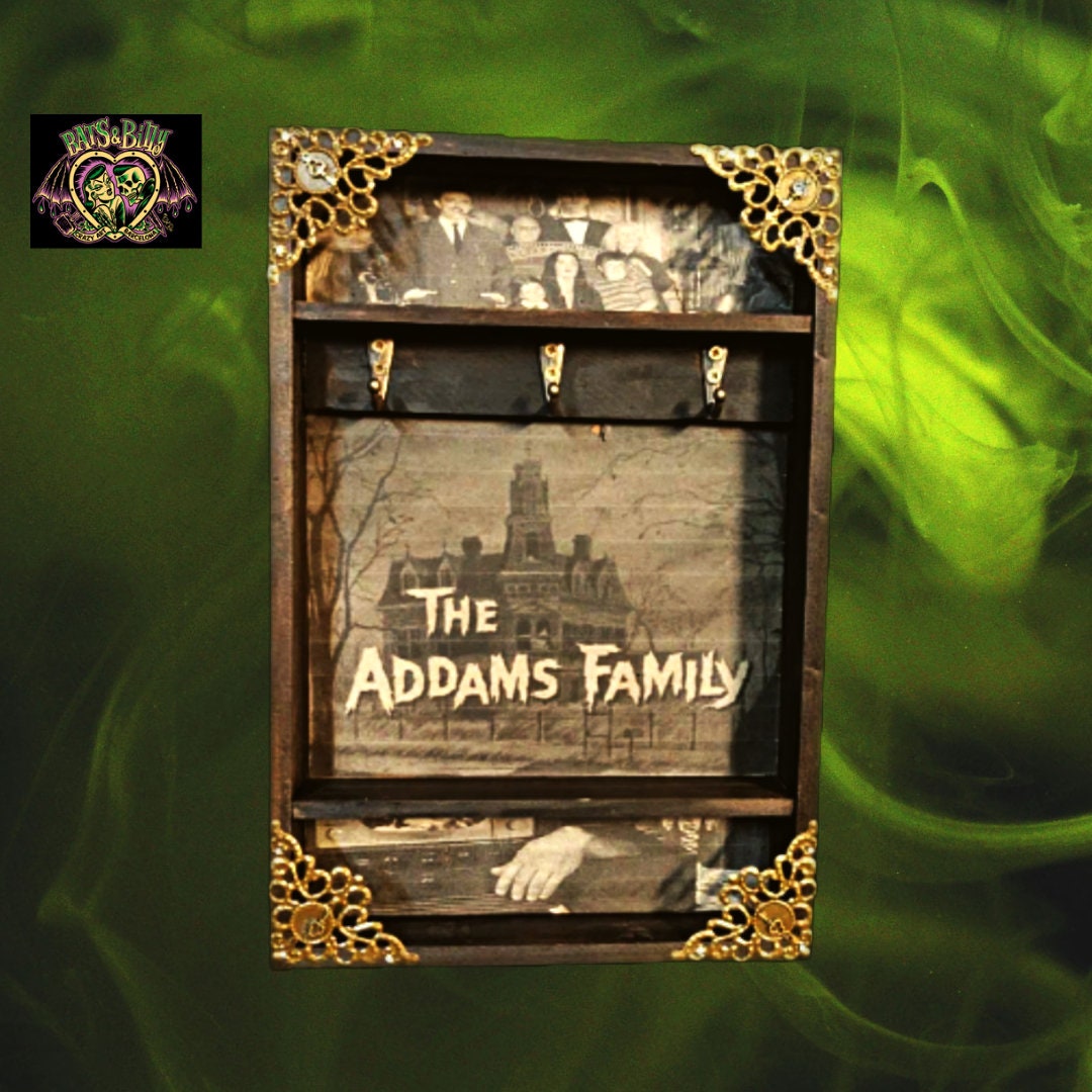 The Addams Family House Key Rack - Etsy