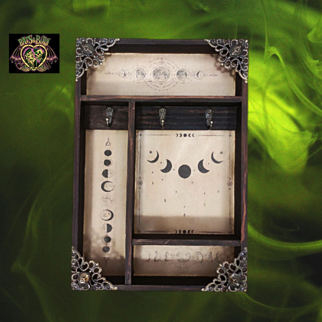 Moon Cycle Key Rack - Etsy
