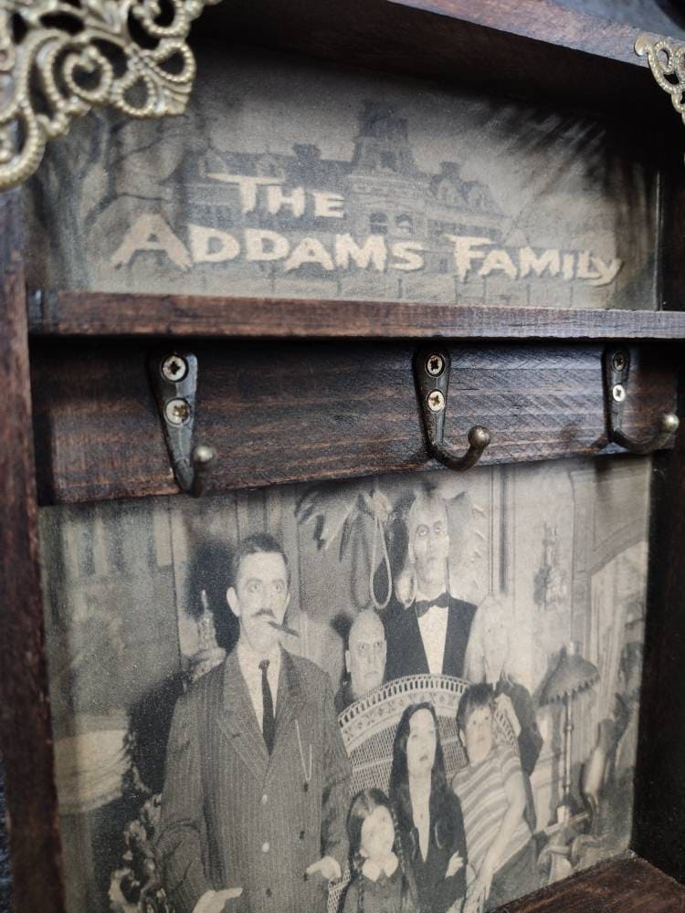 The Addams Family Key Rack
