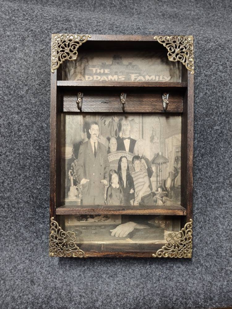 The Addams Family Key Rack