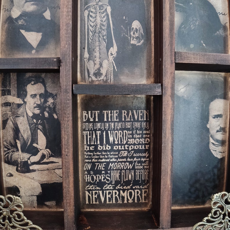 Edgar Allan Poe. Cabinet of Curiosities - Etsy