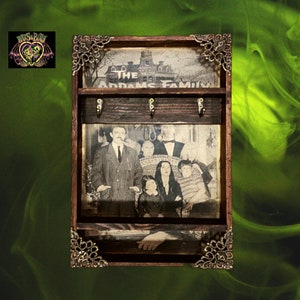 The Addams Family Key Rack - Etsy