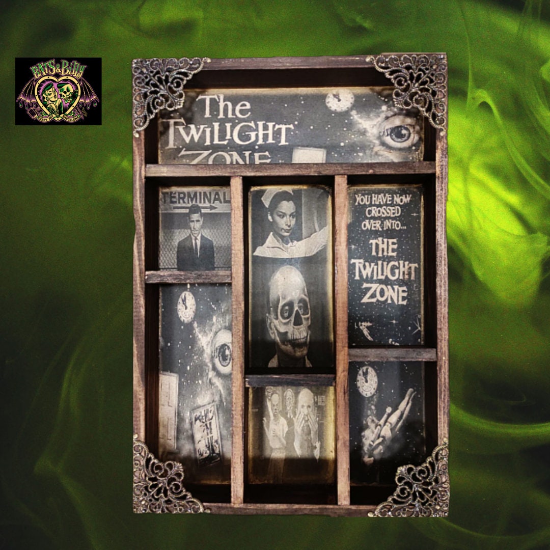Twilight Zone. Mod.2 Cabinet of Curiosities - Etsy