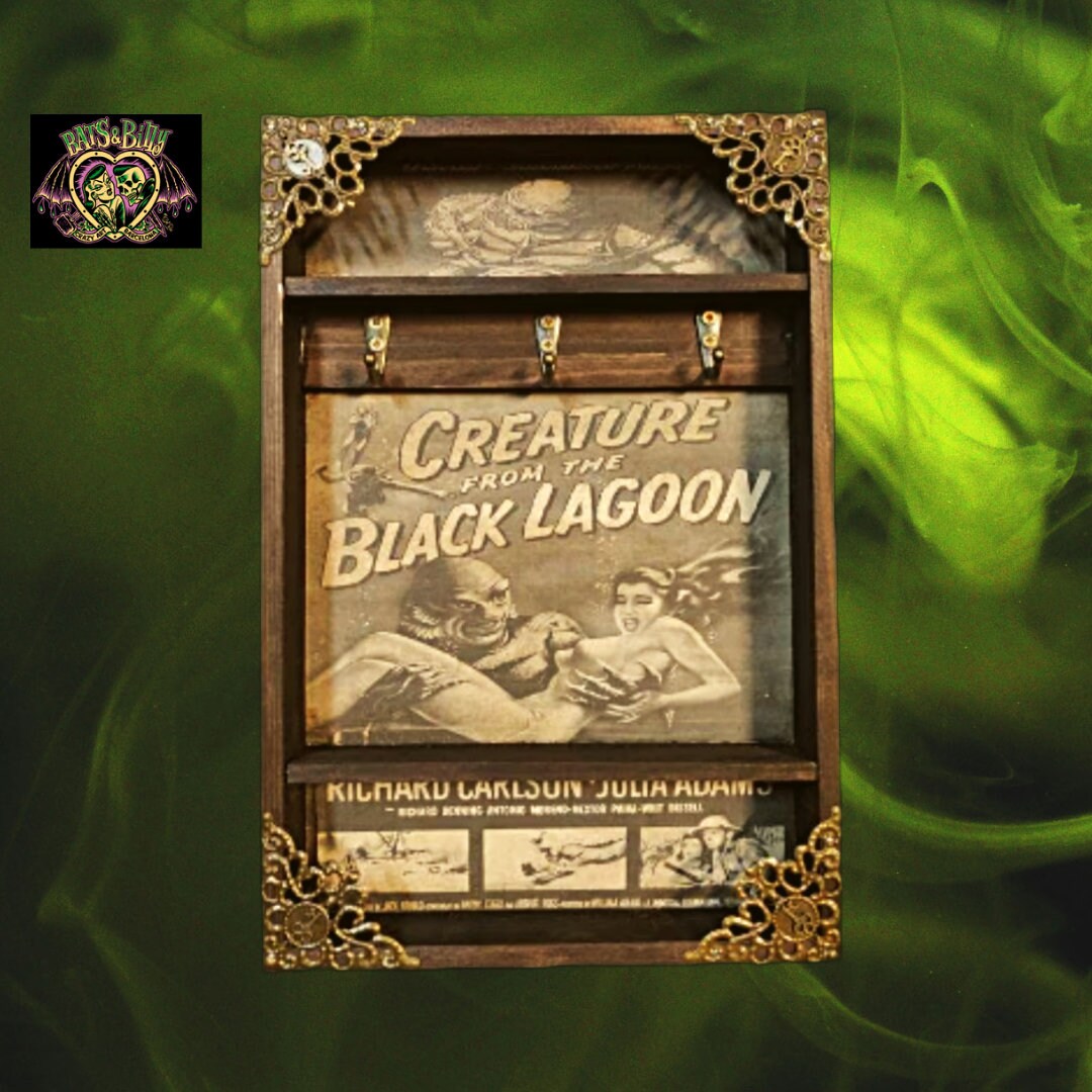 Creature From the Black Lagoon Key Rack - Etsy