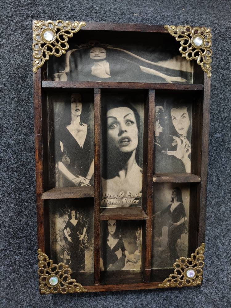 Horror Divas Cabinet of curiosities