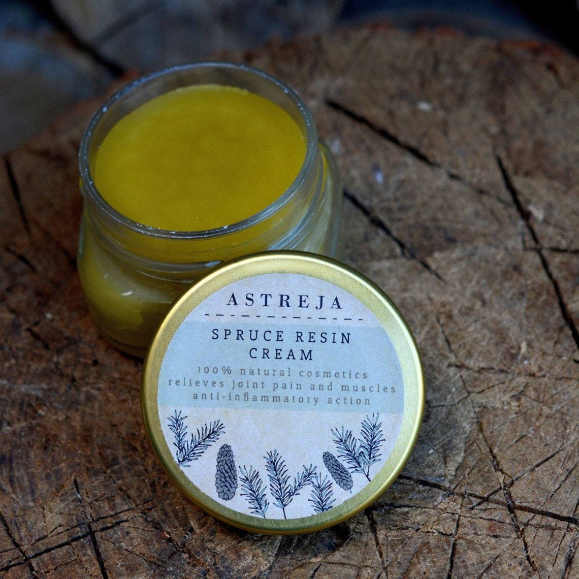 Spruce Resin Ointment / Creme 106ml - Etsy Canada
