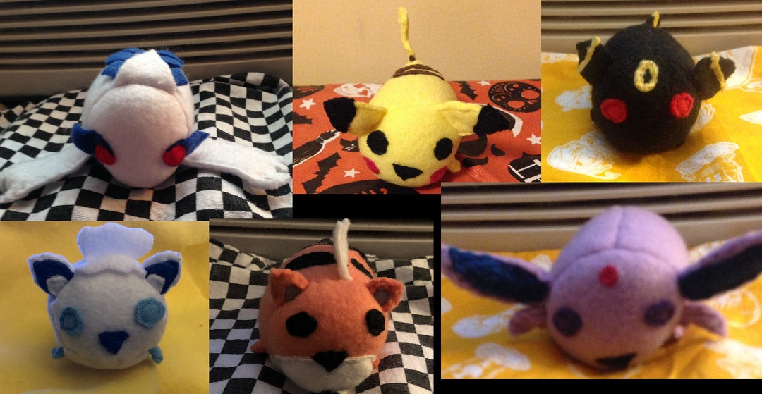 Pocket Monsters Stacking Plushies variety of Characters - Etsy