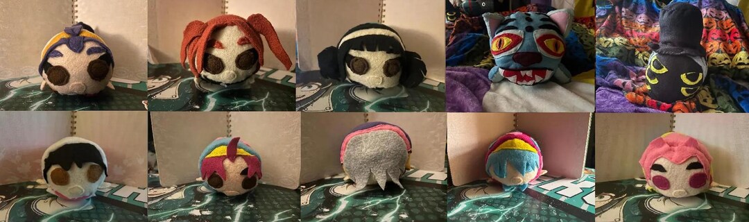 Performer Monster Hunters and Friends Stacking Plushies - Etsy