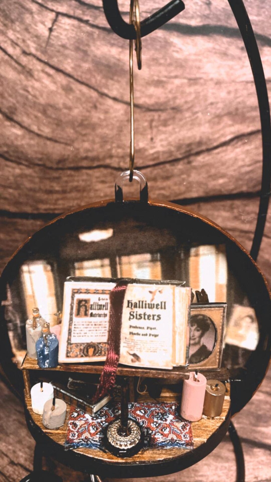 90s 2000s Charmed Light up Christmas Ornament Book of Shadows Ornament ...