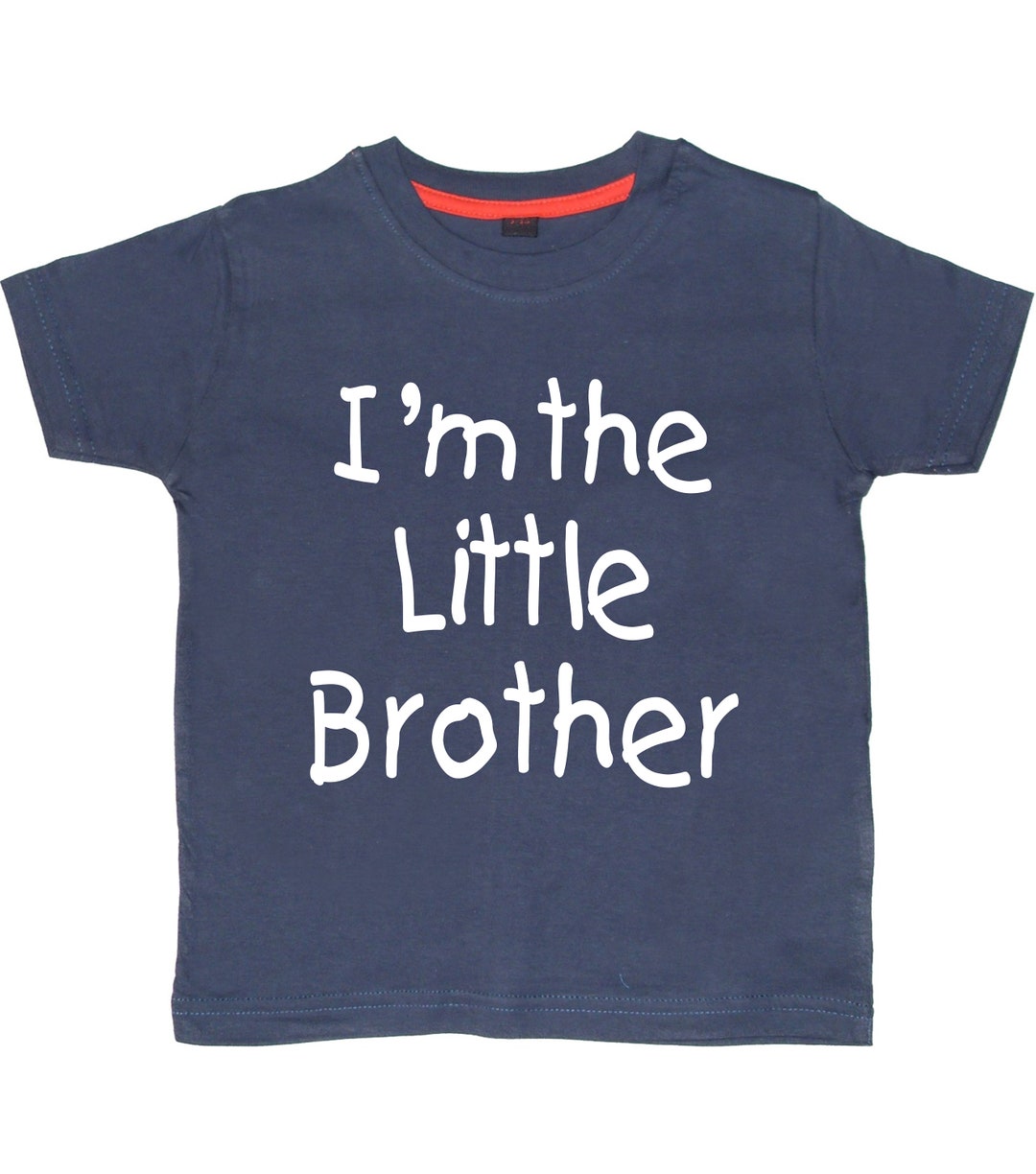 I'm the Little Brother Children's T-shirt - Etsy