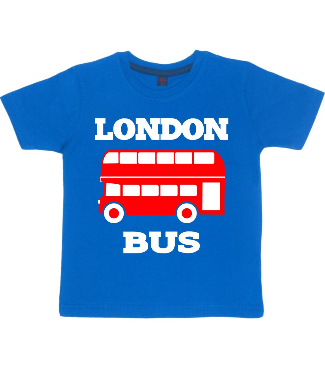 London Bus. Childrens T-shirt - Etsy UK