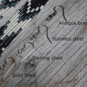 Metis Nation... Beaded Earrings. Native American. First Nations ...