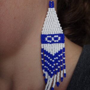 Metis Nation... Beaded Earrings. Native American. First Nations ...