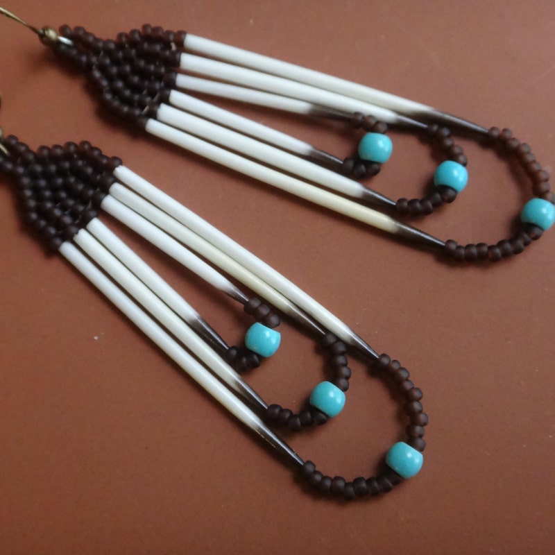 Native American Earrings - Etsy