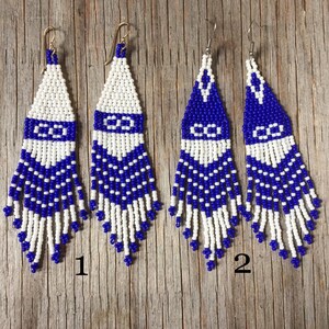Metis Nation... Beaded Earrings. Native American. First Nations ...